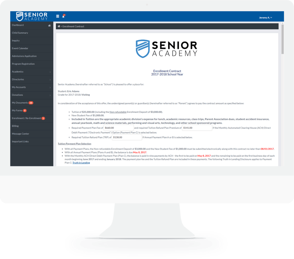 Senior Systems | Integrated Software Solutions for Independent Schools